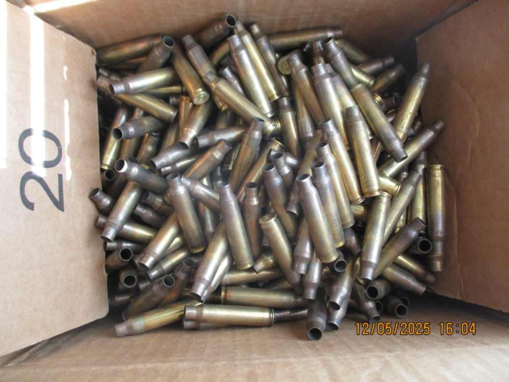 223 Remington Range Brass 750 - Reloading Brass at GunBroker.com ...