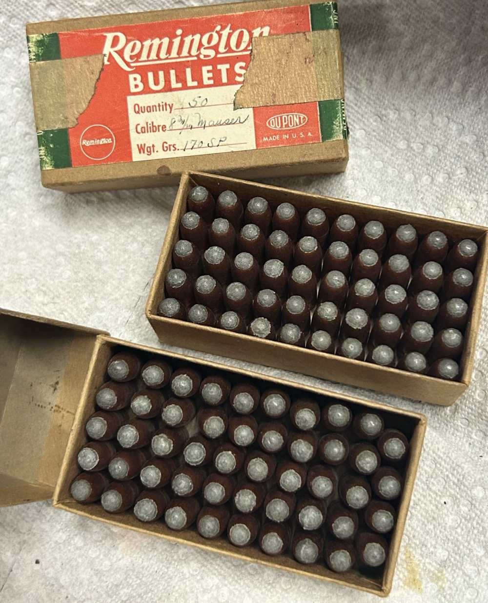 8mm MAUSER bullets 170 grain 99 count - Reloading Bullets at GunBroker ...
