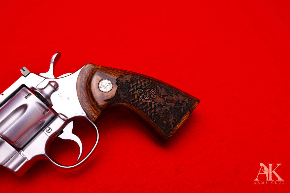 1978 Colt Python 6" .357 Magnum - *CUSTOM HARD CHROME FINISH* - Revolvers at GunBroker.com ...