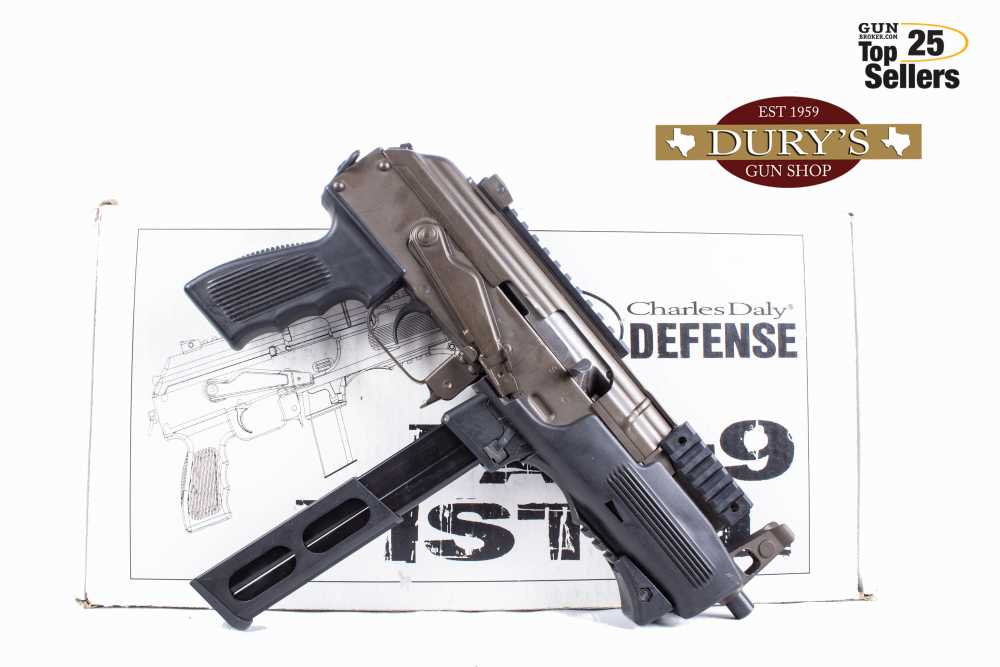 Charles Daly PAK-9 Pistol Midnight Bronze 9MM Durys#32749 - Semi Auto Pistols at GunBroker.com ...
