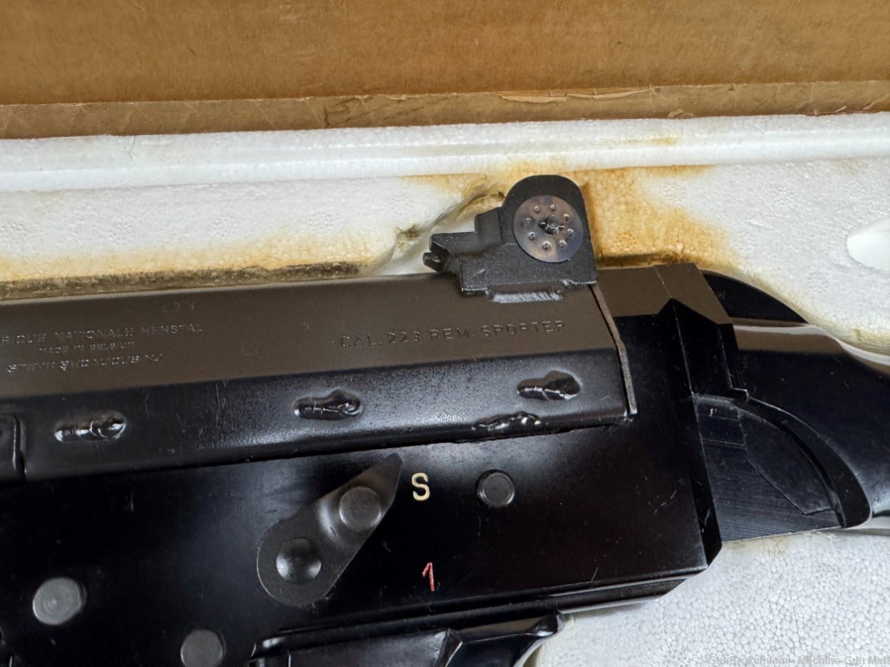 Excellent Pre-ban FN FNC Fixed Stock in Box with Shipping Container ...