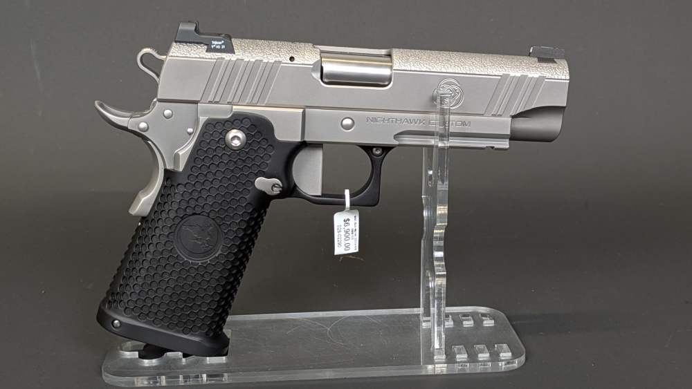 Nighthawk Custom|Bob Marvel|Double Stack|9MM|4.25"|IOS|Silver *DLC*|New ...