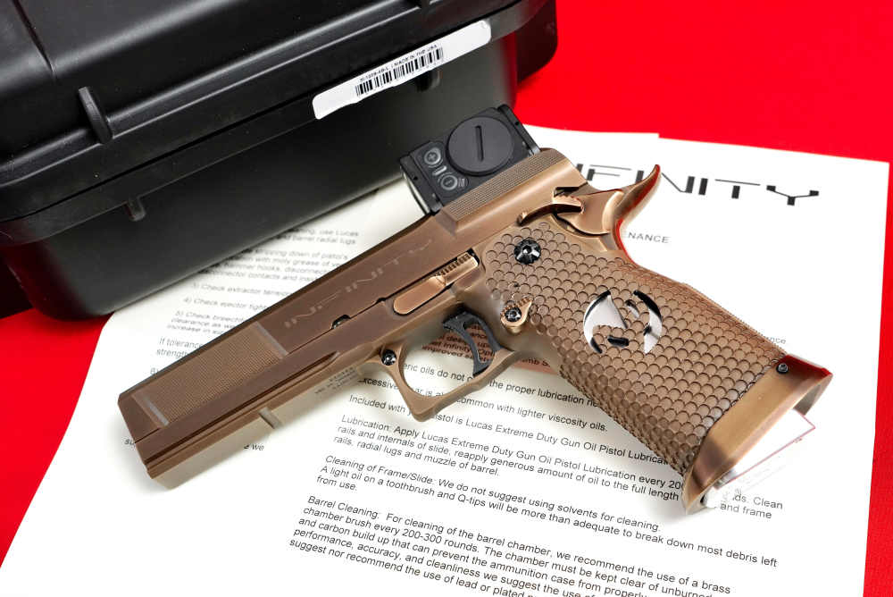 Rare & Badass SVI Infinity SKEEYEE Sight Tracker .45 Island Barrel w ...