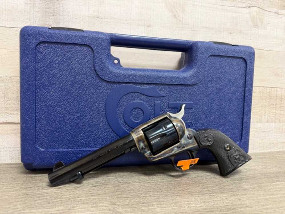 COLT SINGLE ACTION ARMY 5.5" 45 COLT CASE HARDENED P1850 BRAND NEW RARE ...