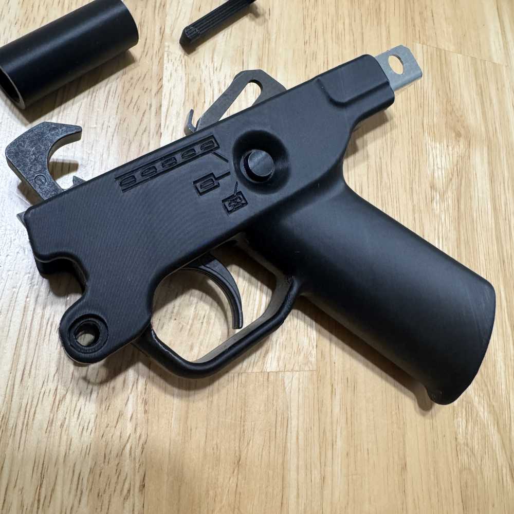 MKE AP5 Leber V2 Pictogram Full Size 9mm 3-Pos Super Safety Lower HK ...