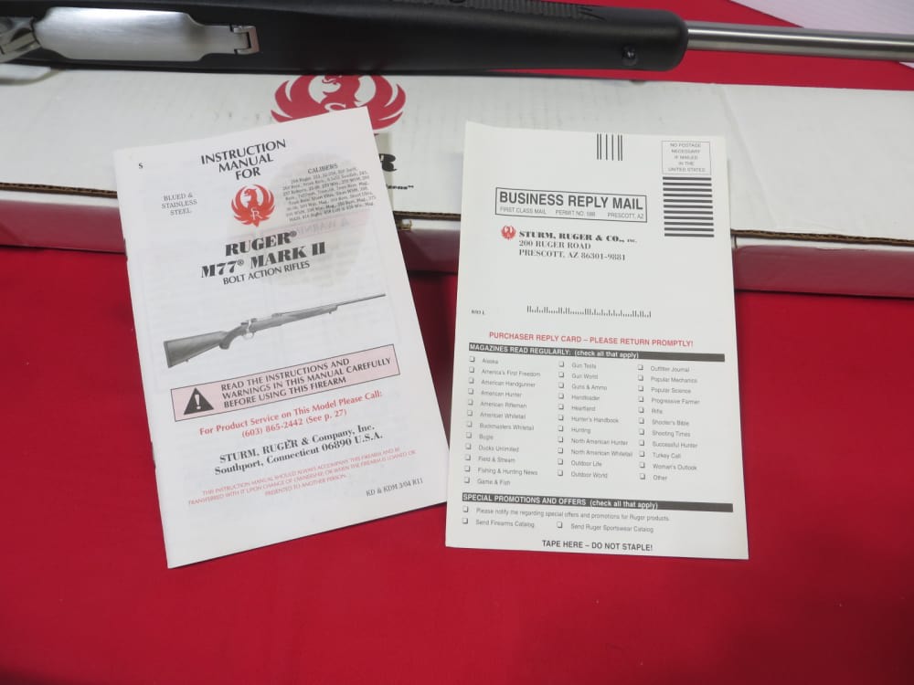 Ruger M77 Mark II 350 Remington Magnum - Bolt Action Rifles at ...