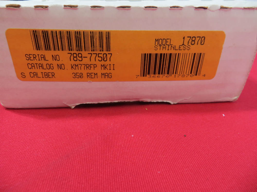 Ruger M77 Mark II 350 Remington Magnum - Bolt Action Rifles at ...