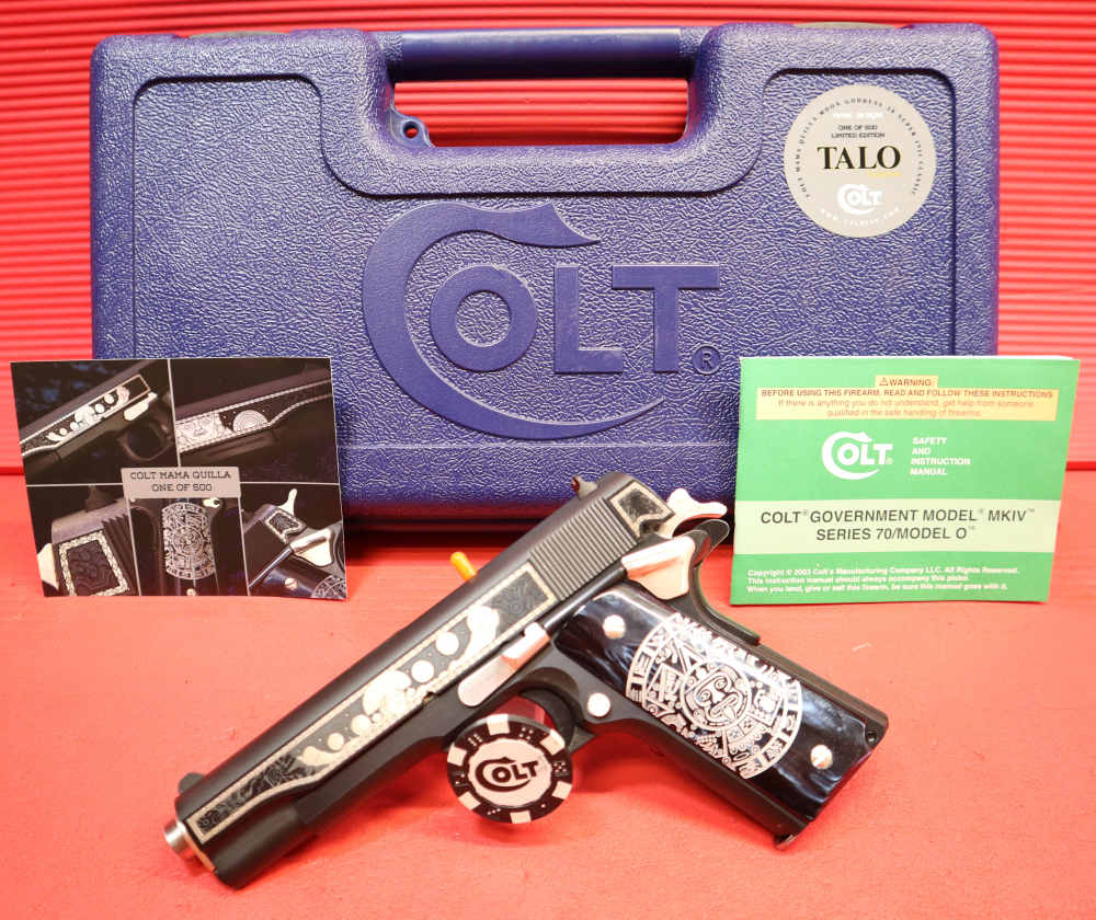1/500 Colt Talo Incan Series 1911 Mama Quilla Moon Goddess .38 Super ...