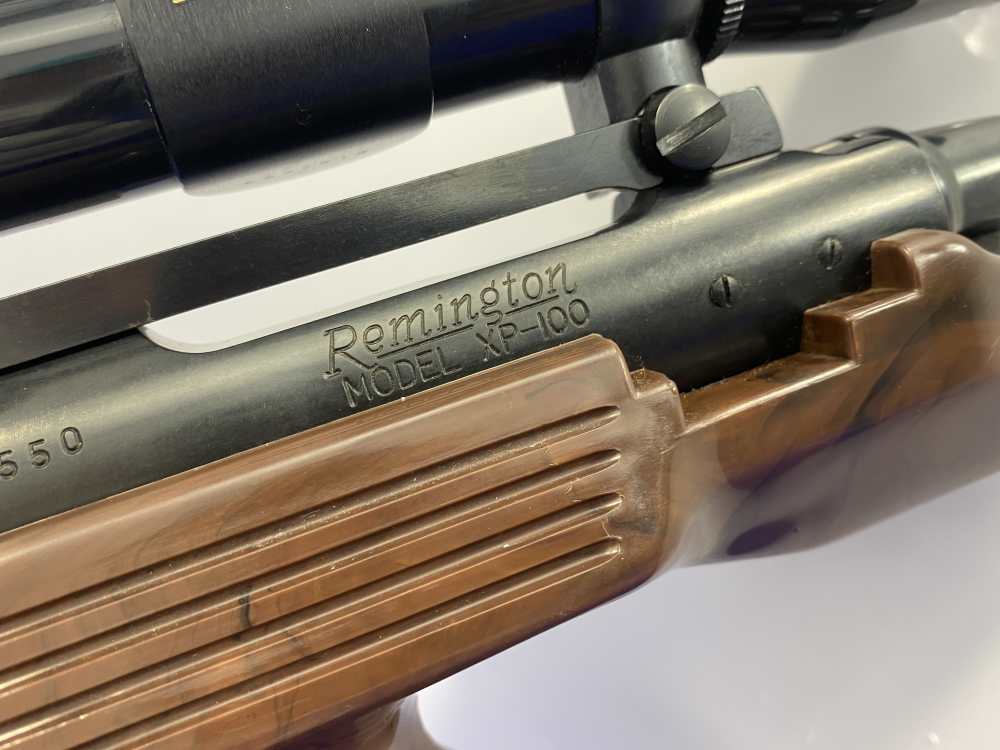 1987 Remington XP-100 .223 Rem 14.5" *VARMINT SPECIAL* Leupold M8-2X ...