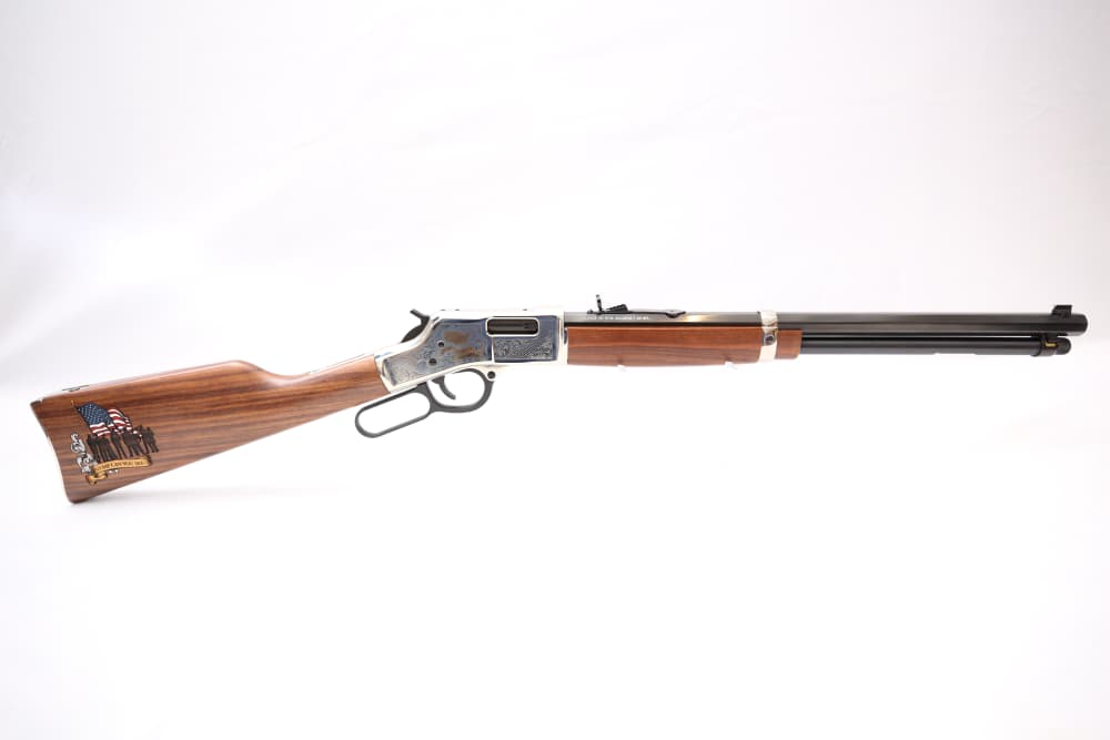 Henry Big Boy God Bless America 20" .44 MAG Lever Action Rifle ...