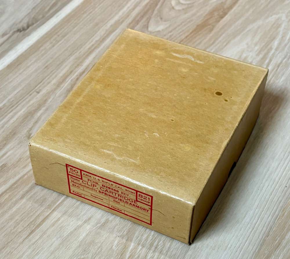 Original Box of Springfield En Bloc Clips for M1 Garand - WWI & WWII ...
