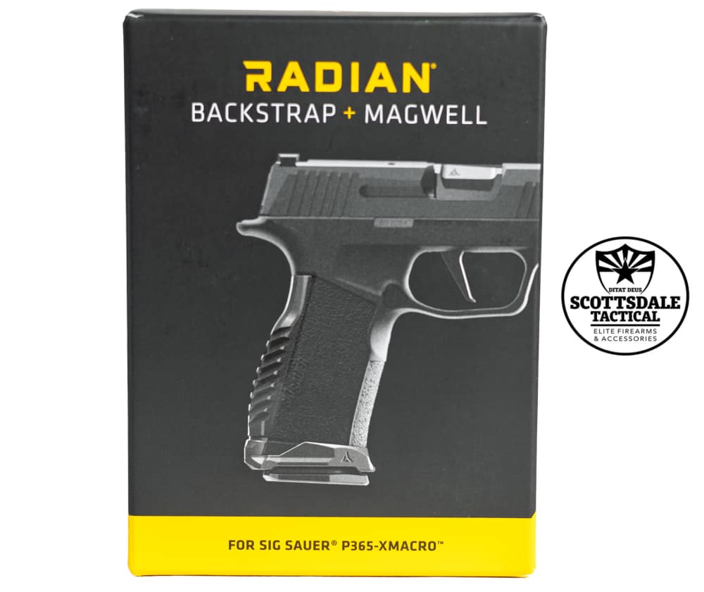 Radian Sig P365 XMacro Backstrap & Magwell - Pistol Grips at GunBroker ...