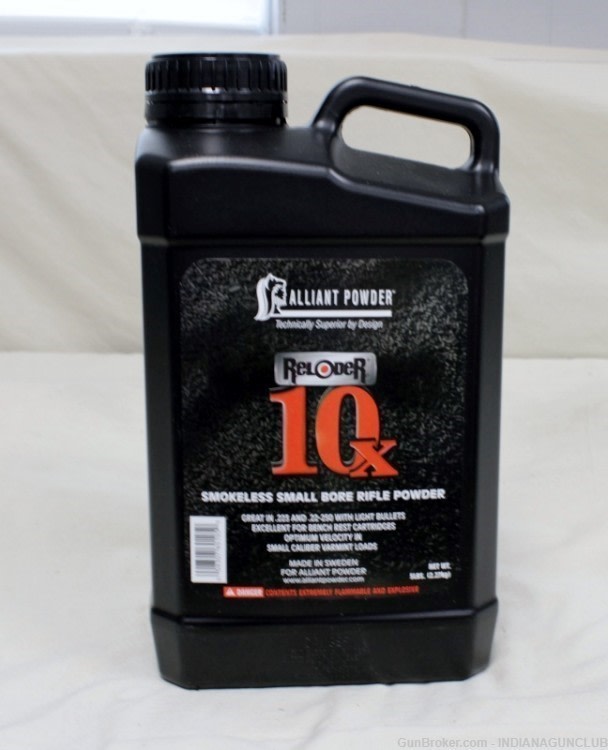 ALLIANT RELOADER 10X POWDER ONE 4LB CONTAINER - Reloading Powder at ...