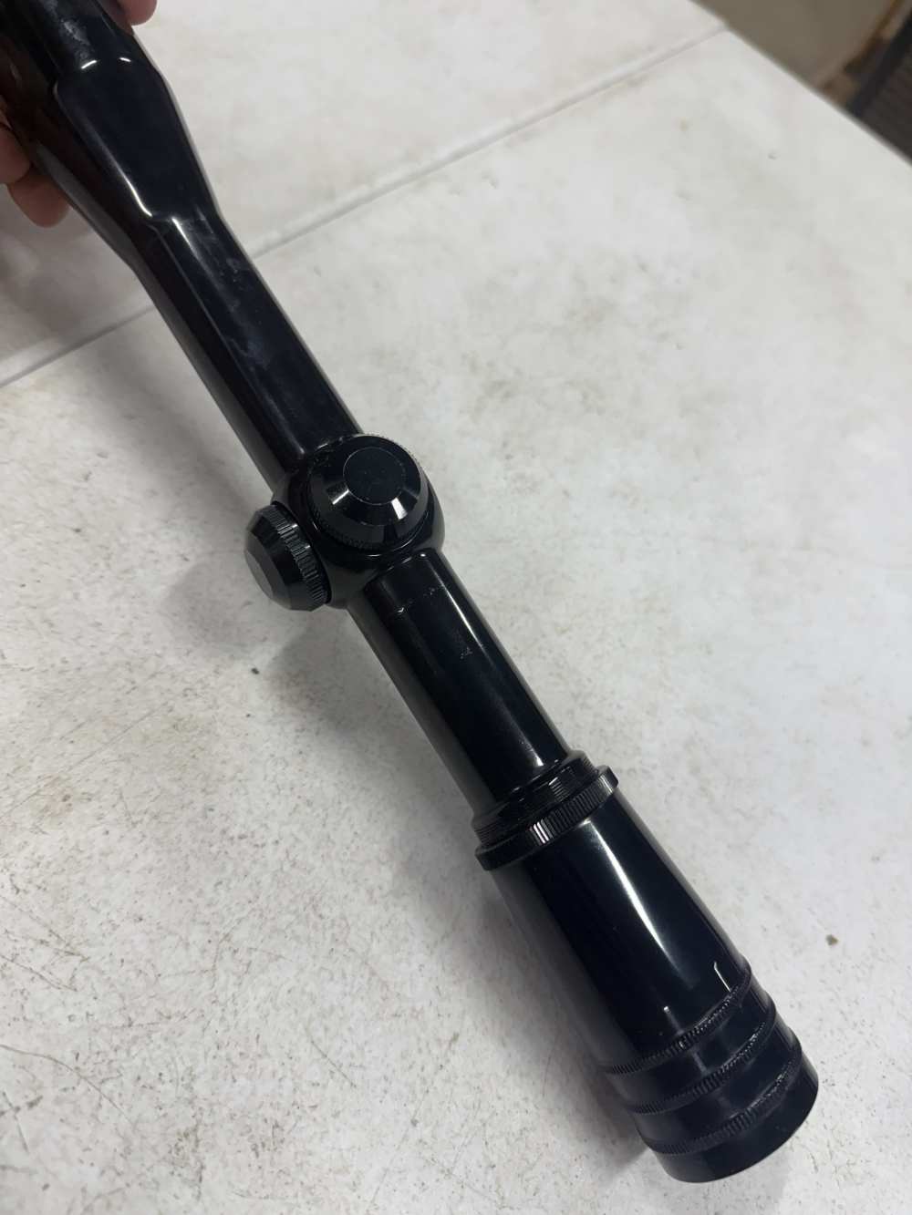 Redfield Tracker 4x Rifle Scope Fixed 4 Power Very Nice Vintage duplex ...