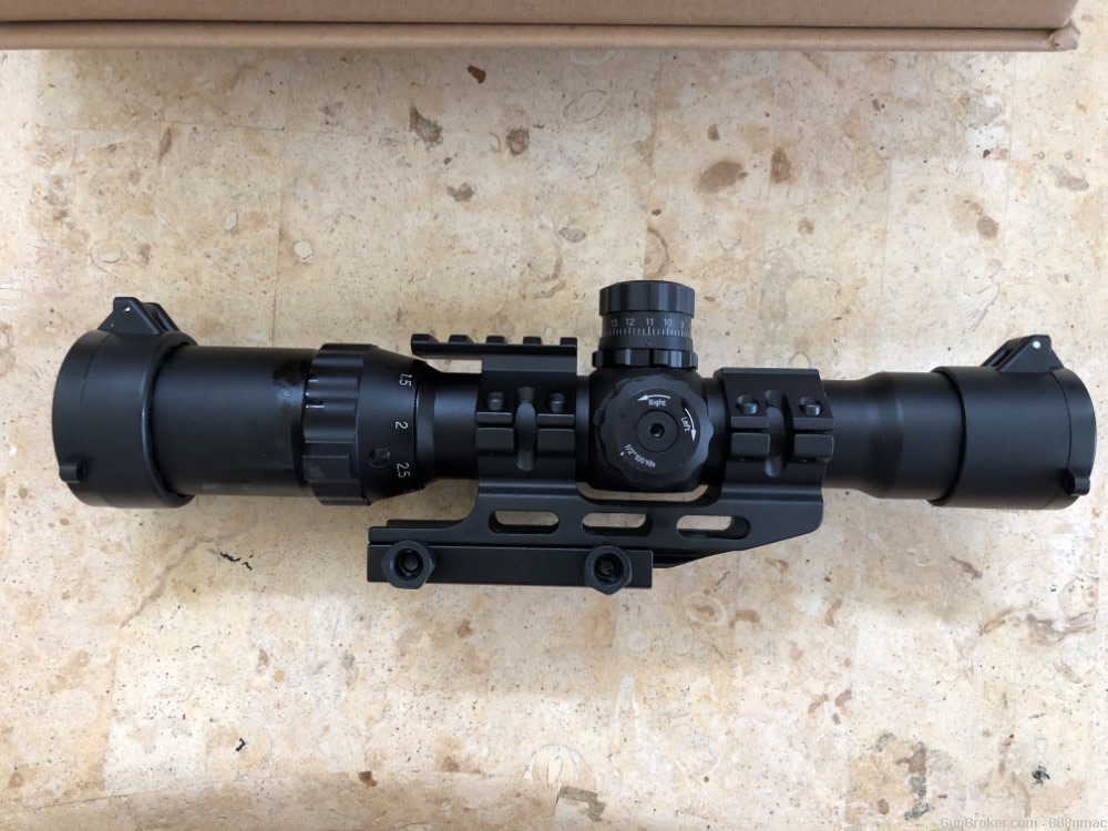 mil moa 1-4x scope AR15 M4 - Scopes at GunBroker.com : 1145410281