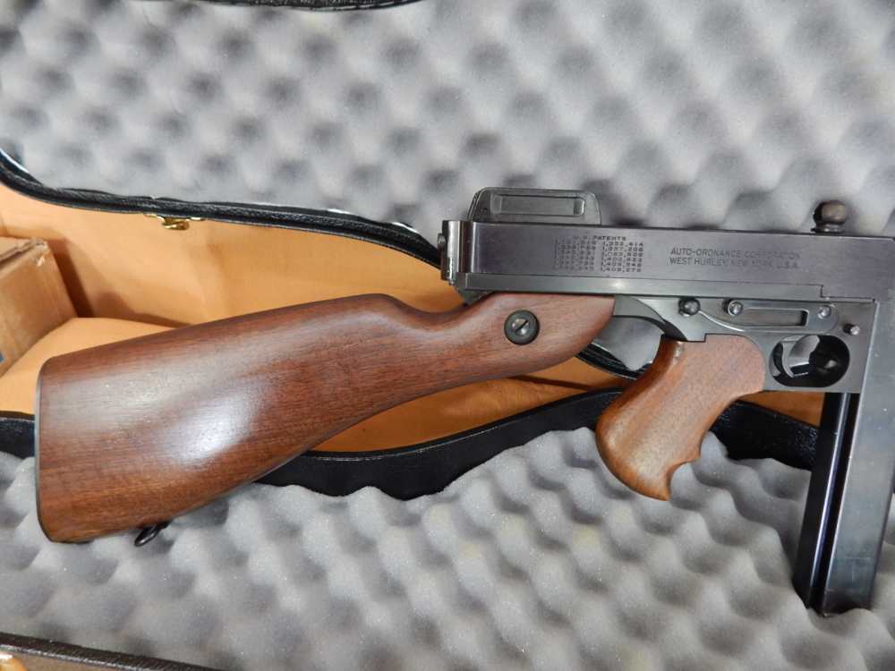 WEST HURLEY 1927-A5 THOMPSON SBR 45 ACP WITH 13" BARREL & VIOLIN HARD ...
