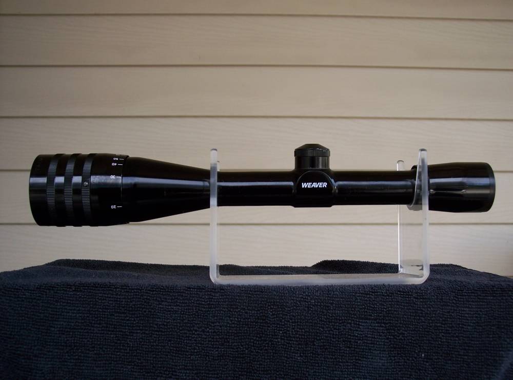 Weaver CKT-15x A.O. Target Varmint Gloss Rifle Scope - Scopes at ...
