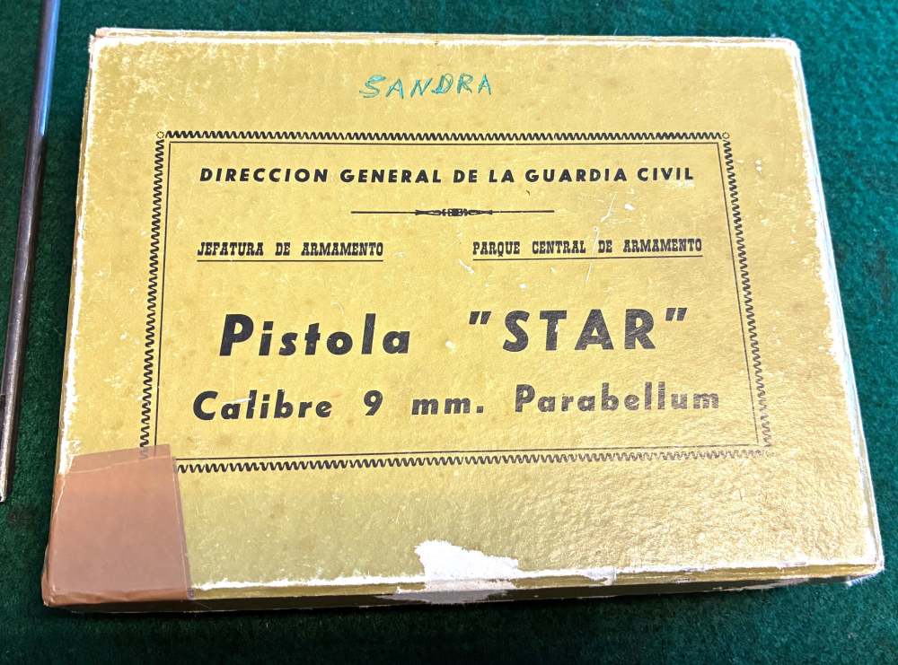 Star Model BM 9MM Matching Number Box 2 Magazines Police Holster ...