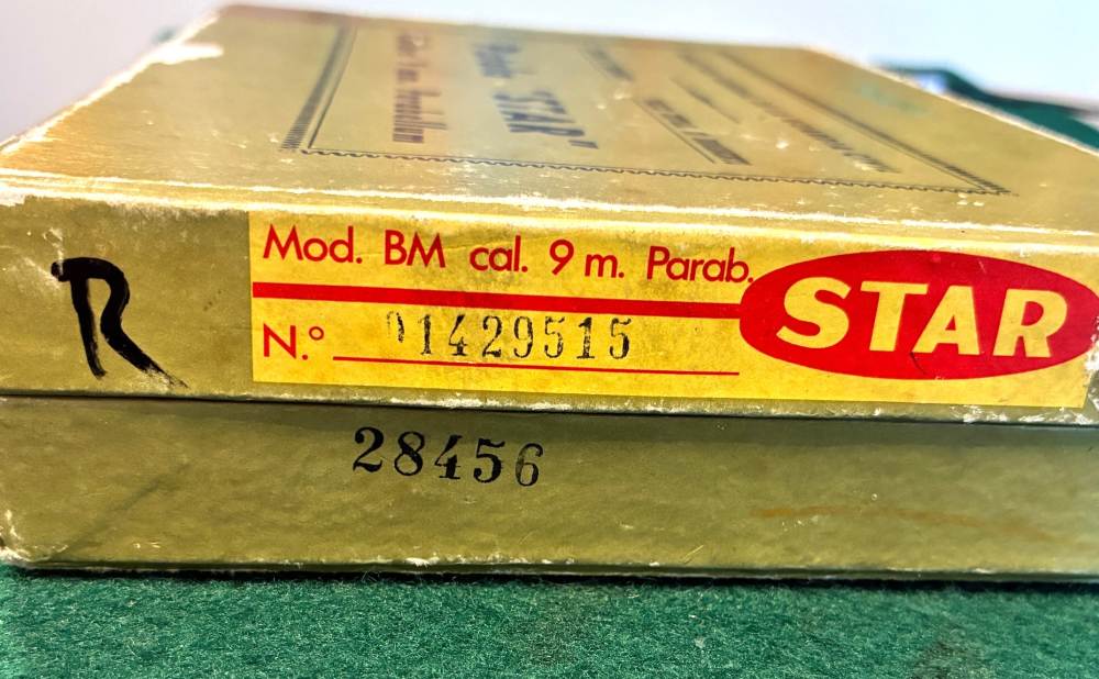 Star Model BM 9MM Matching Number Box 2 Magazines Police Holster ...