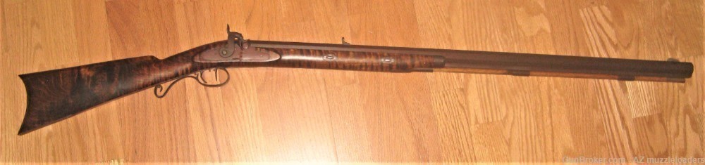 Ron Scott Custom 54 Cal Hawken Rifle, Taper Bill Large Barrel Ron Long ...