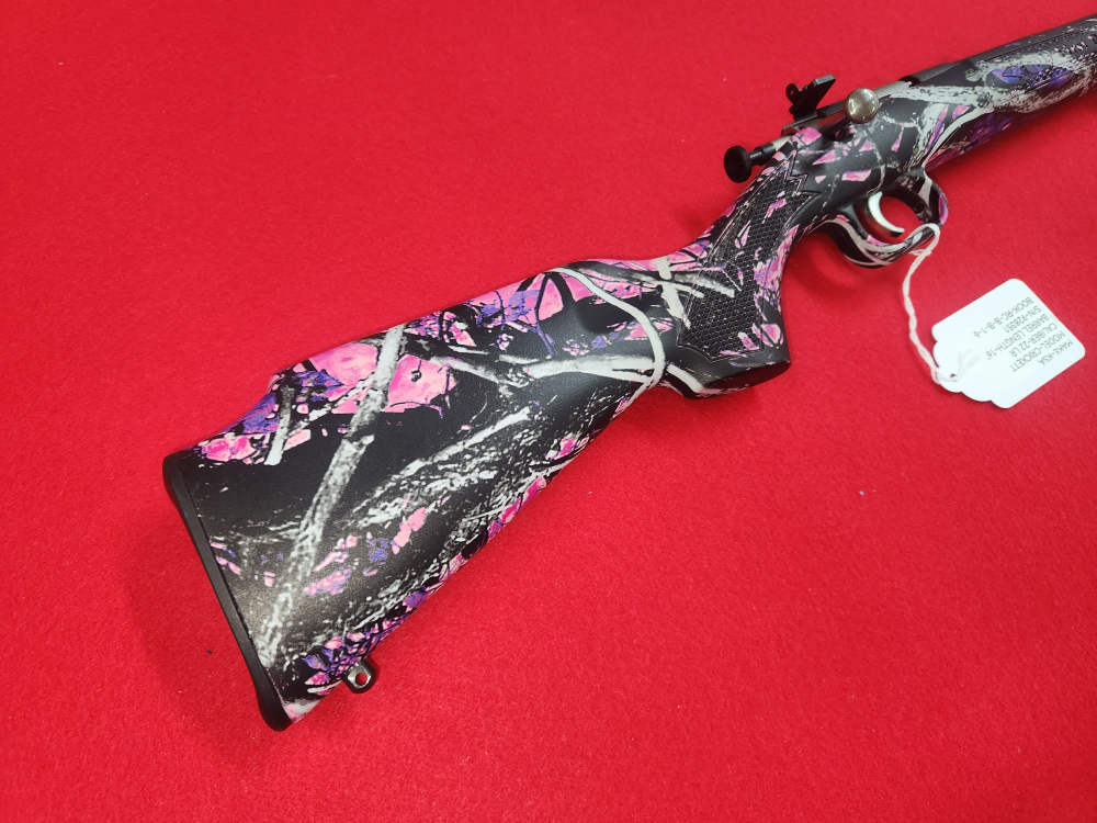 KSA Keystone Arms Bolt Action 22 S L LR Crickett 16" Muddy Girl Camo ...