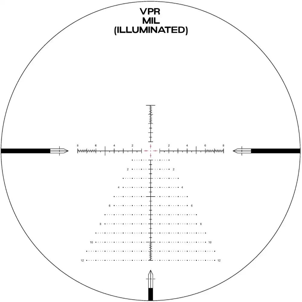 ARKEN OPTICS EP-5 GEN2 7-35x56 FFP Illum MIL VPR Reticle Zero Stop 34mm ...