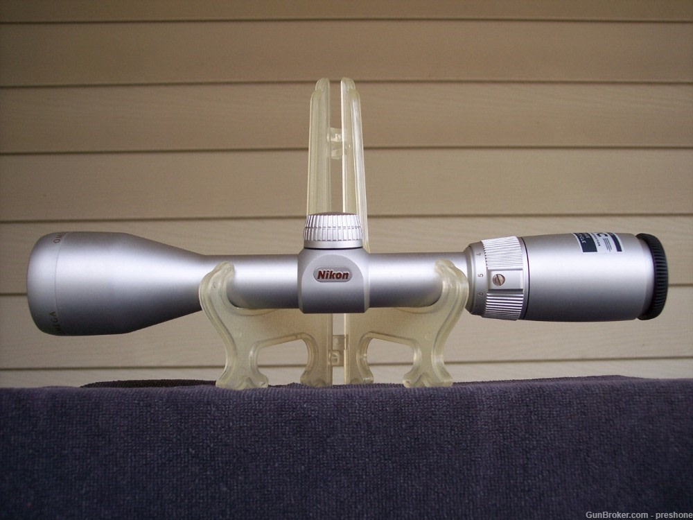 Nikon 3-9x40mm Omega Muzzle Loading Rifle Scope Silver BDC - Gun Sights ...