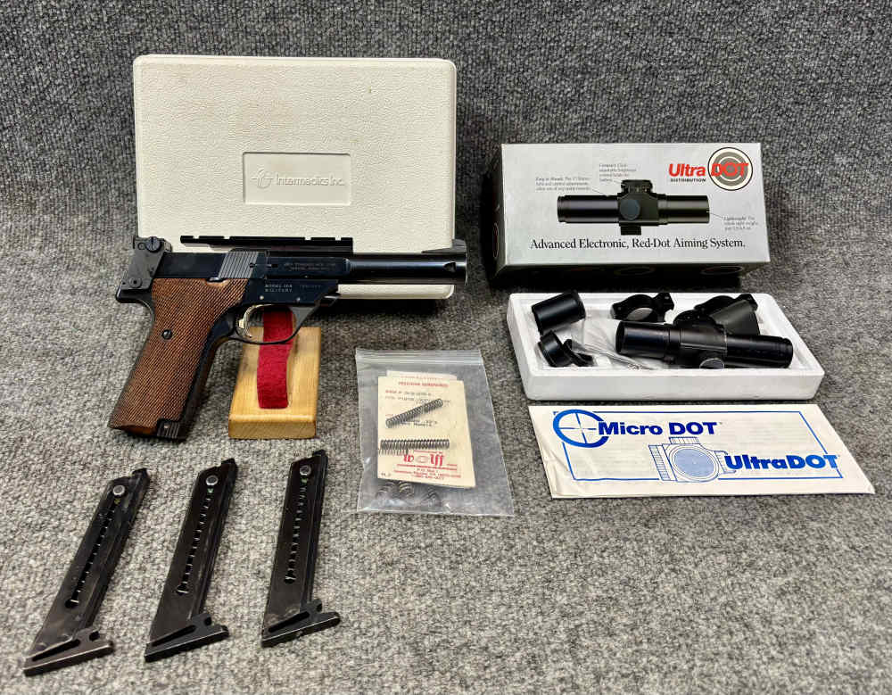 High Standard Military Model 106 Supermatic Trophy with Red Dot - Semi ...
