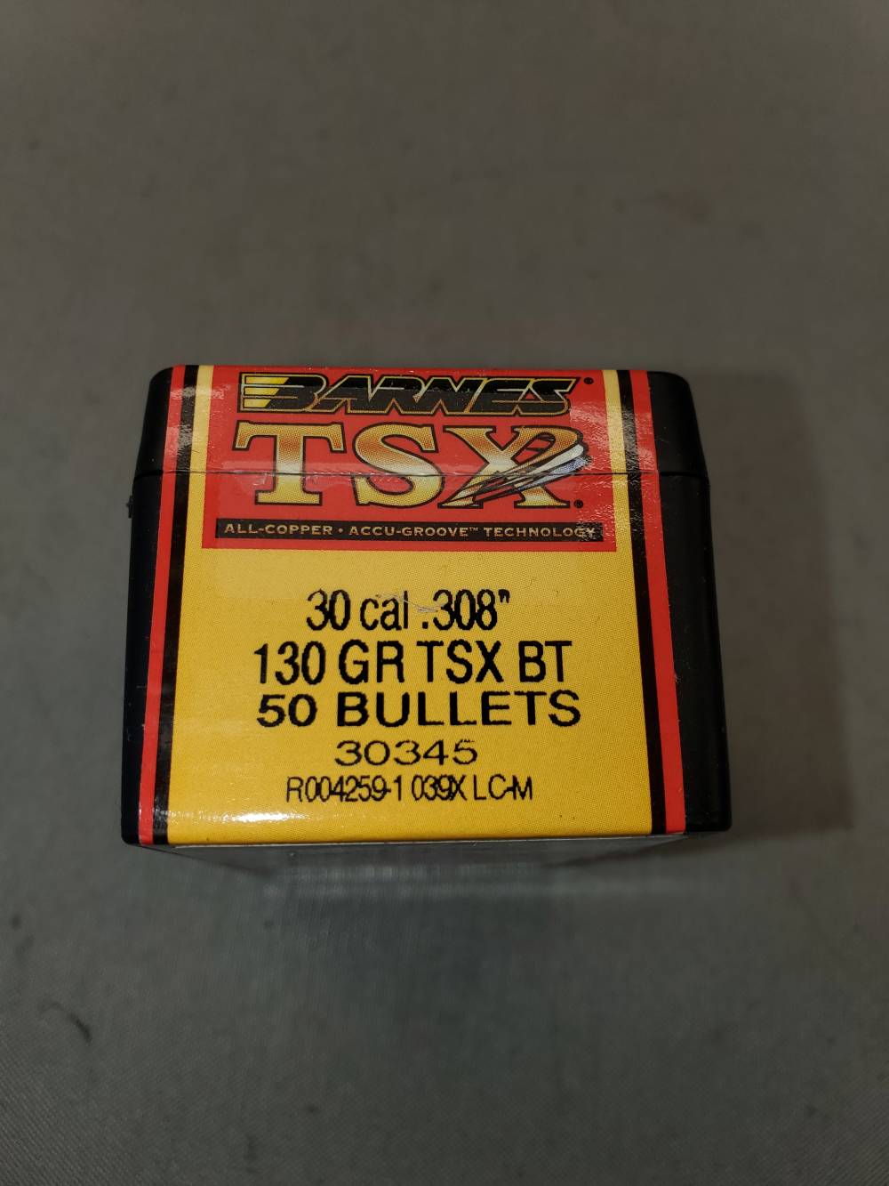 BARNES 30 CAL 130 GR TSX BT BOX OF 50 BULLETS - Reloading Bullets at ...