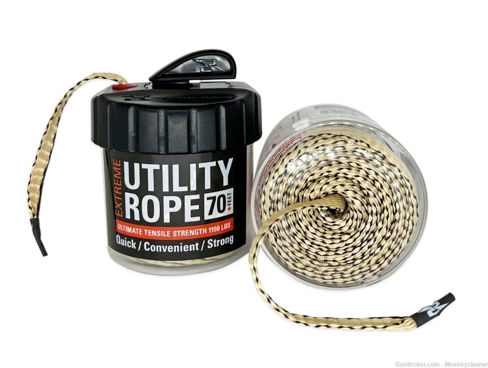 Rapid Rope Mini Canisters Rope In a Can 70 Feet 1100 lb Test - New ...