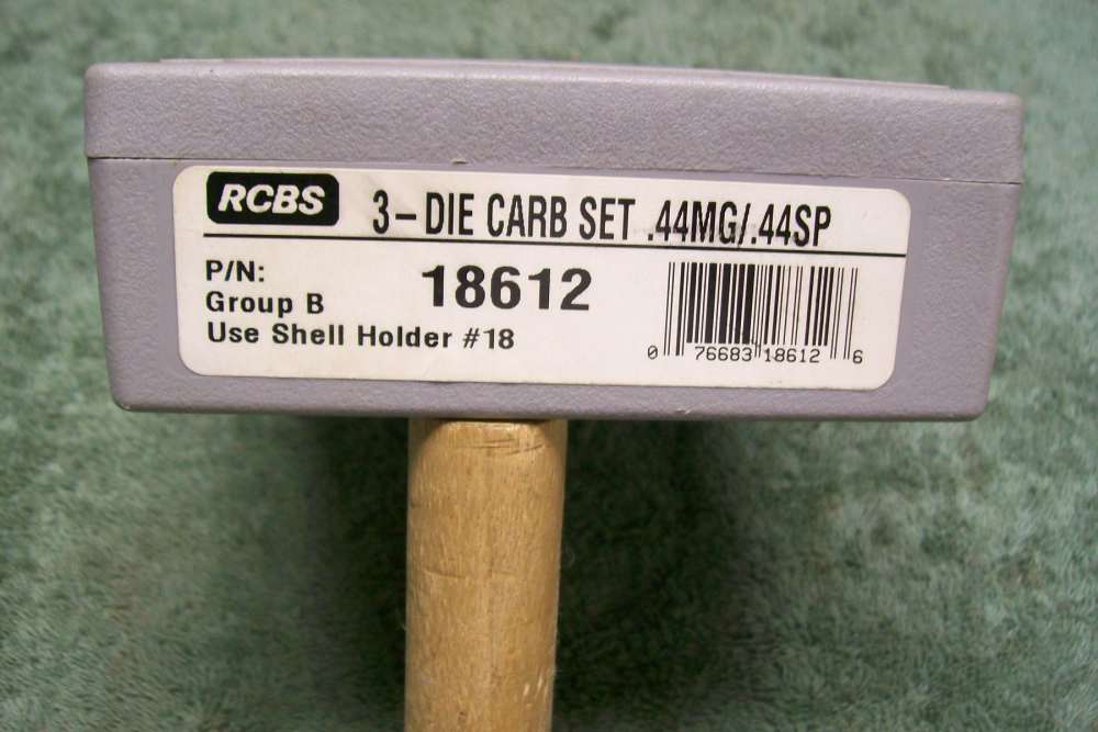 RCBS 44 Mag .44 Special Carbide 3 Die Set Dies - Reloading Dies at ...