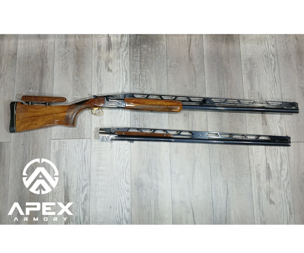 Perazzi MX2000 Shotgun Single Shot Full Rib 31.5" 2 Barrels Early 2000s ...