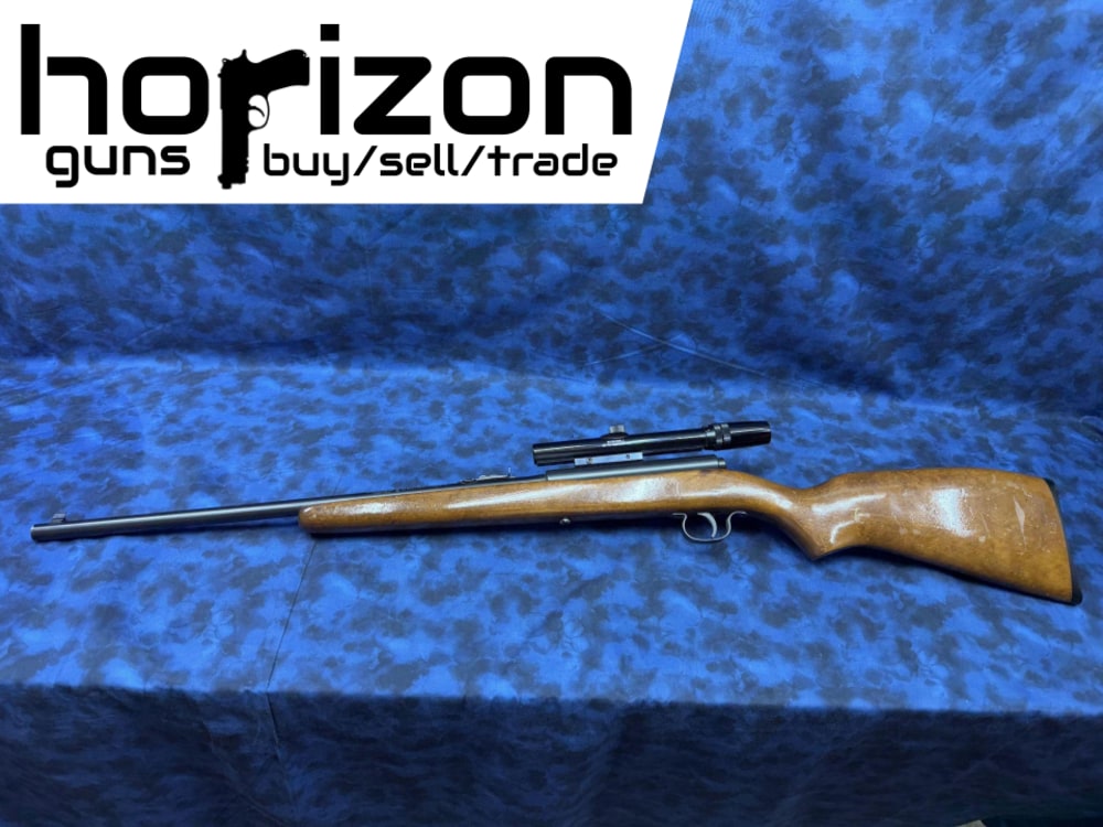 Clean Winchester Model 121 .22 LR Single Shot w/ Scope - Bolt Action ...