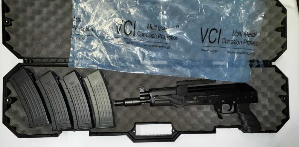 USED! FB RADOM POLAND AK MINI BERYL PISTOL M1 5.56 W/ BOX & 4 MAGS ...