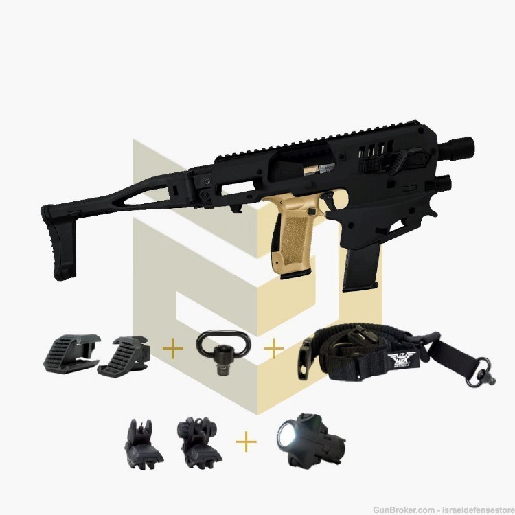 Advanced GEN 2 CANIK TP9 MCK Micro Roni Conversion Kit Folding Stock ...