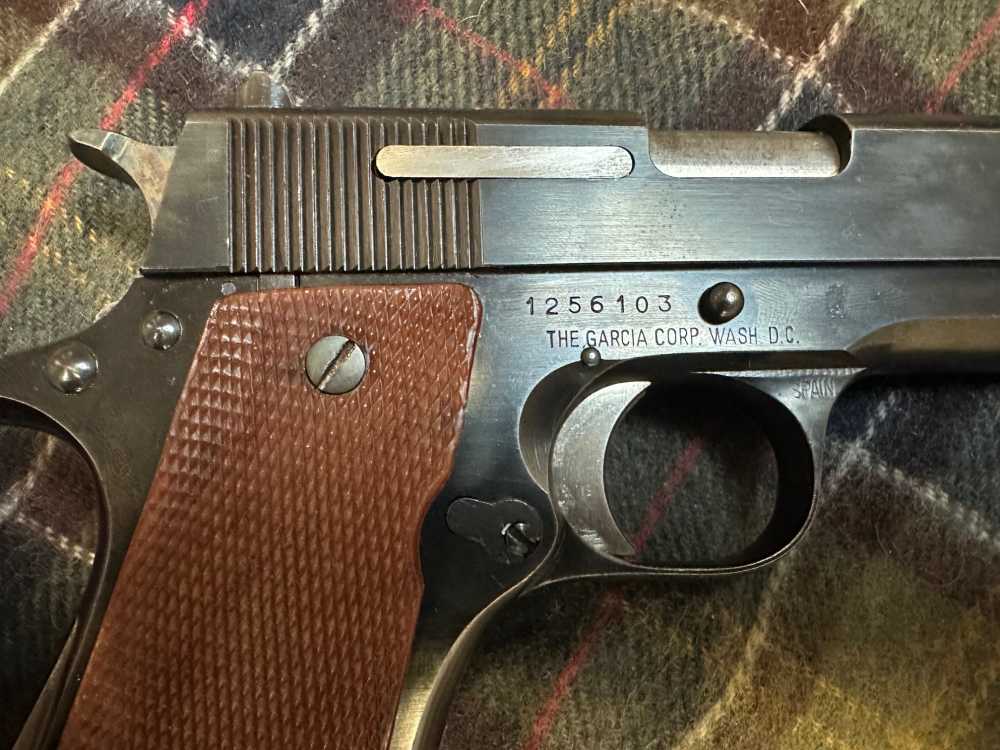 STAR B. Echeverria Model PS .45ACP Single Action Pistol RARE NO RESERVE ...