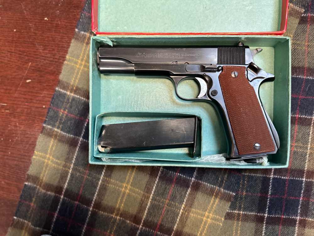 STAR B. Echeverria Model PS .45ACP Single Action Pistol RARE NO RESERVE ...