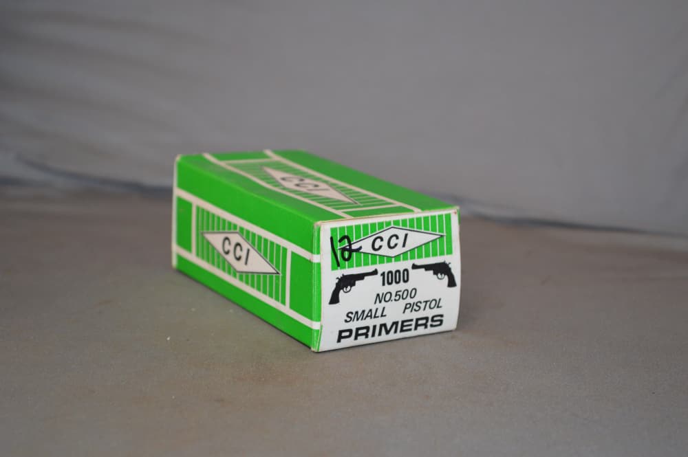 Primer, CCI 500, Small Pistol, box of 1,000, #12 - Reloading Primers at ...