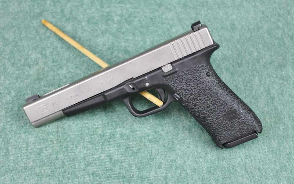Glock 24 Long Slide Custom Robar Grip NP3 Coated Night Sights 40 S&W ...