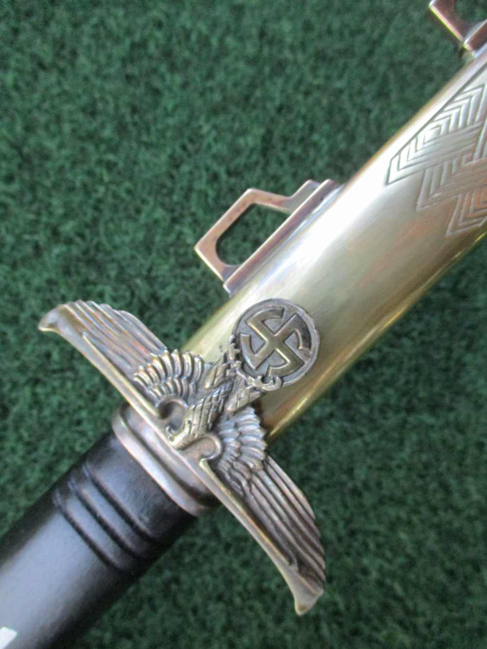 WW2 GERMAN SS ALCOSA TEXTBOOK PROTOTYPE DAGGER **SEE WHITTMANN'S BOOK ...