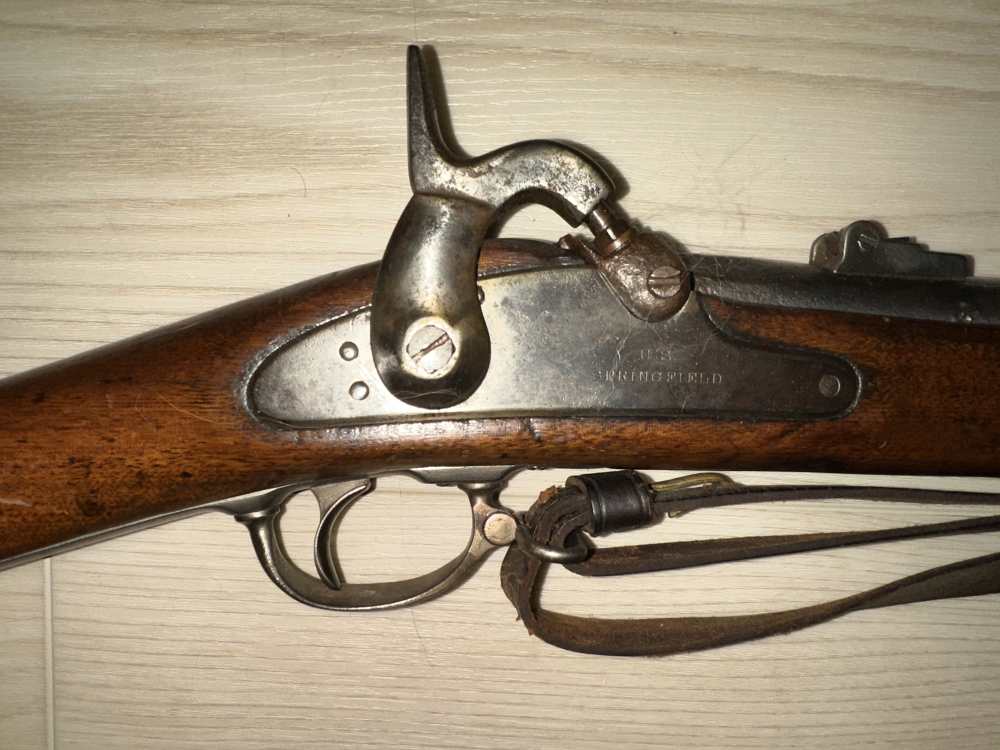 US CIvil War M1861 Springfield RIfle Musket w/ Original Sling ...