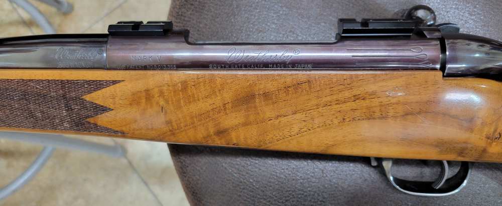 1970's Weatherby Mark V Deluxe 300 Wby Magnum W/Muzzle Break - Bolt ...