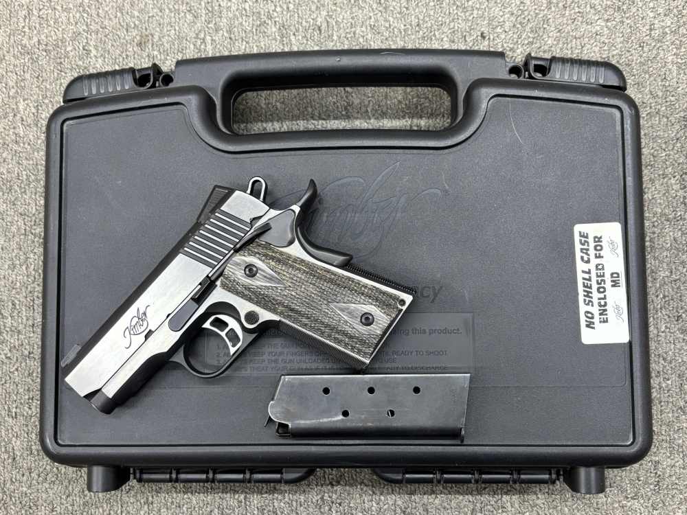 used KIMBER ECLIPSE ULTRA II 45acp PISTOL w/original box no ccfee ...