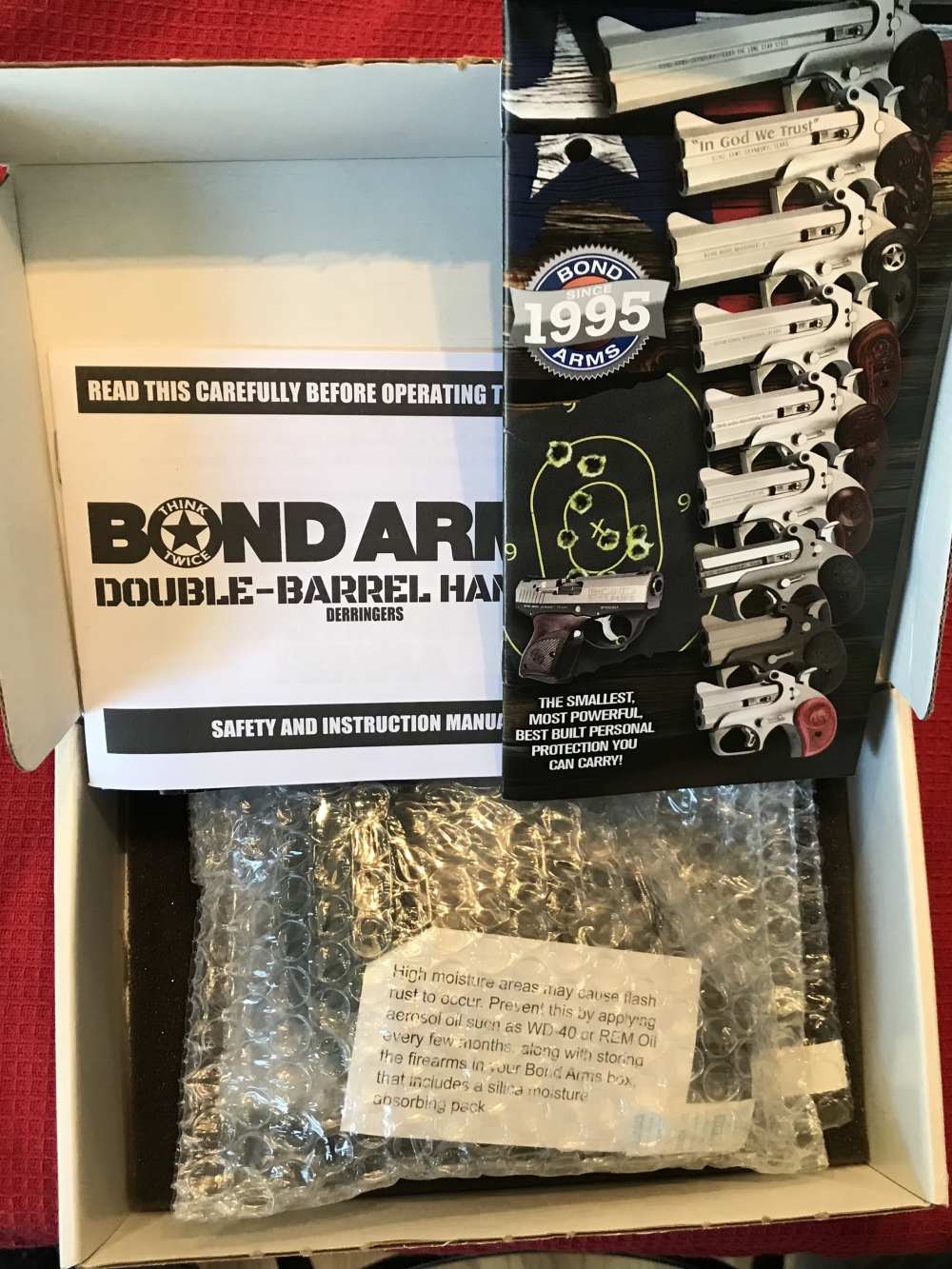 Bond arms 410/45 COLT rowdy 2 shot stainless steel derringer - Other ...