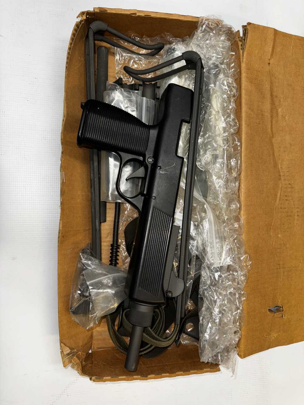 USED! STEYR MODEL MP-69 DEMILLED MACHINE PISTOL 9MM $.01 PENNY AUCTION ...