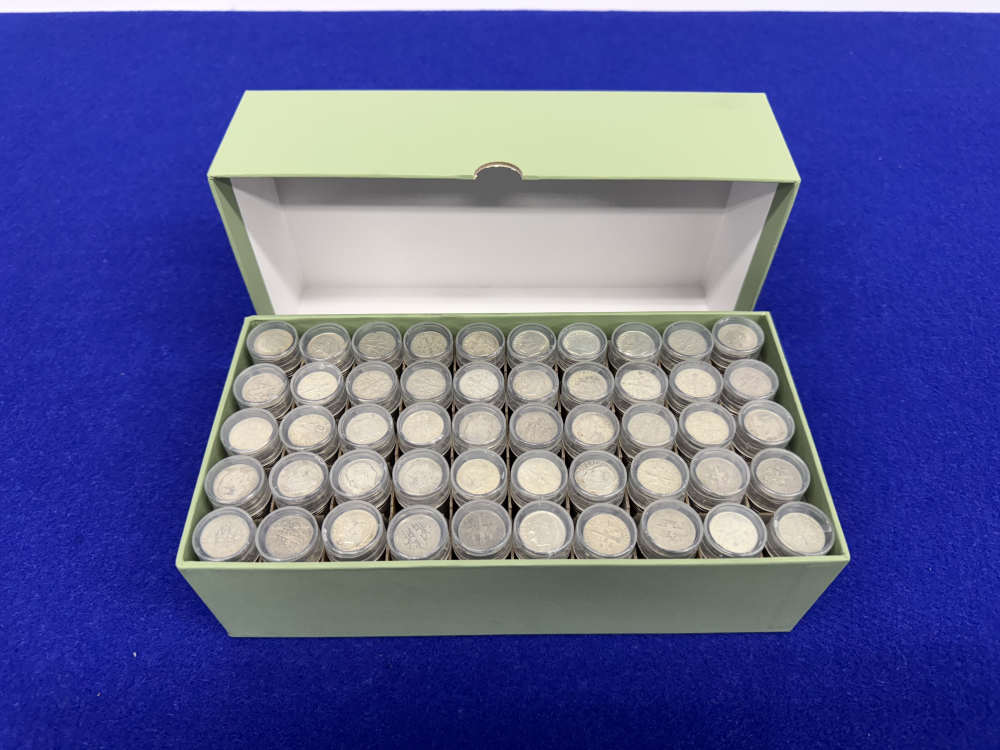 Pre-64 Roosevelt SILVER Dimes *FULL MONSTER BOX* 2500 Dimes *180.85 ...