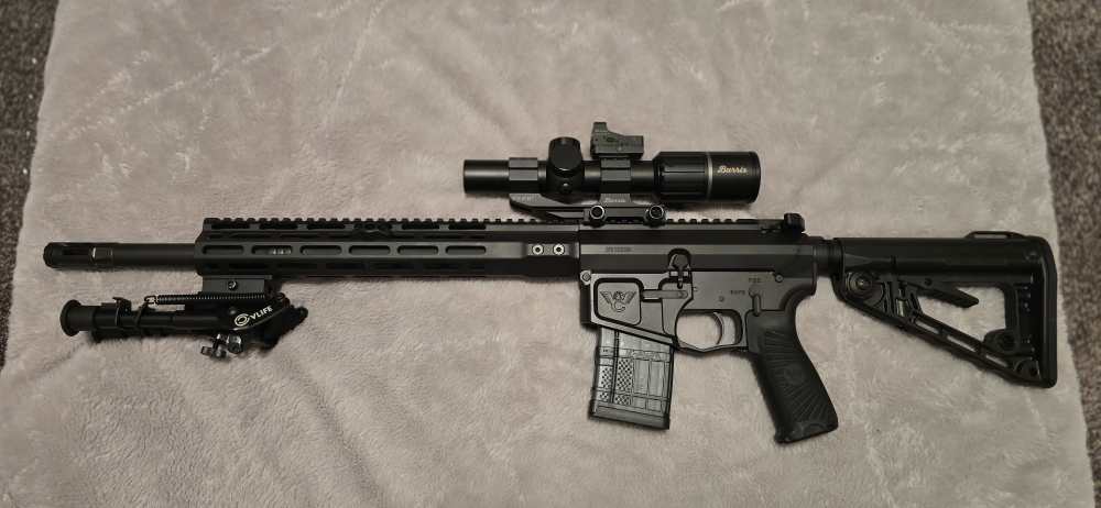 Wilson Combat .375 SOCOM Rifle – Like New – Burris RT-6 + Red Dot ...