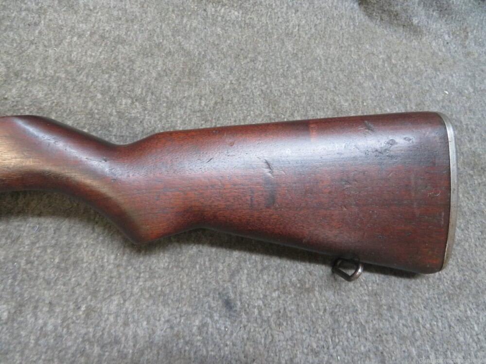 US WWII M1 GARAND RIFLE WALNUT STOCK WITH BUTTPLATE & SLING SWIVEL ...