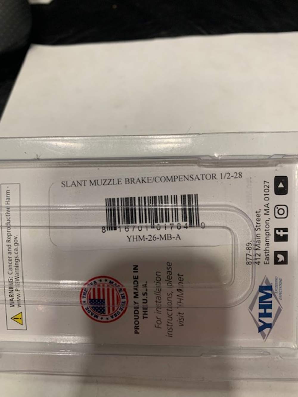 Yankee Hill 26-MB-A Slant Muzzle Brake 5.56 1/2-28 - Other AR ...