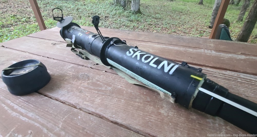 Czech RPG SK75 Anti Tank Rocket launcher Trainer with Inert HEAT ...